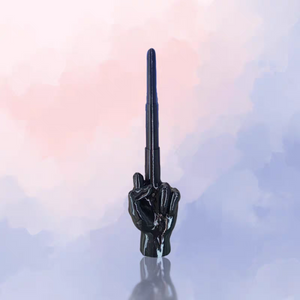 #124 Finger Sculpture Decoration, Retractable Middle Finger Toy